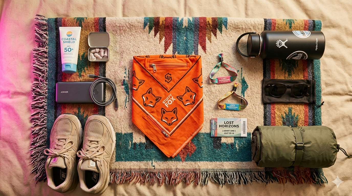The Ultimate Festival Packing List [2026] – Stuffy Fox